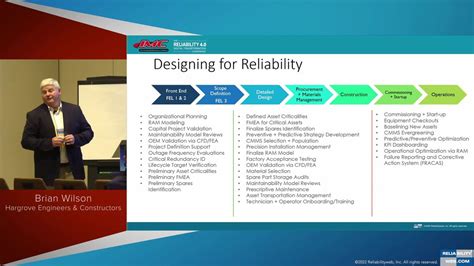 Reliabilityweb How To Get Reliability Into The Design Process