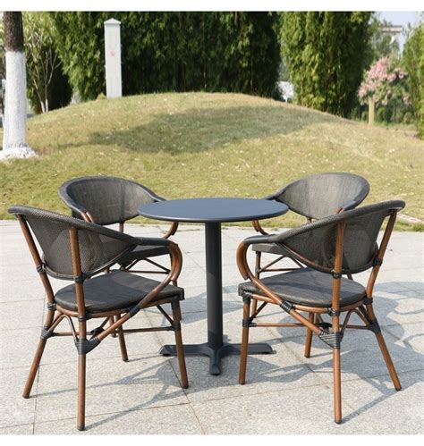 야외테이블세트 레저 식탁 의자 조합 커피 숍 발코니 야외 등나무 테라스 정원 카페 티몬