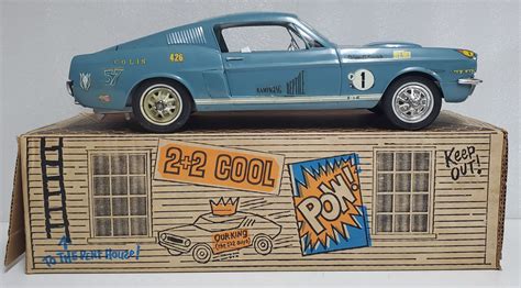 1967 Wen Mac Battery Operated Mustang Fastback 2 2 In The Box The