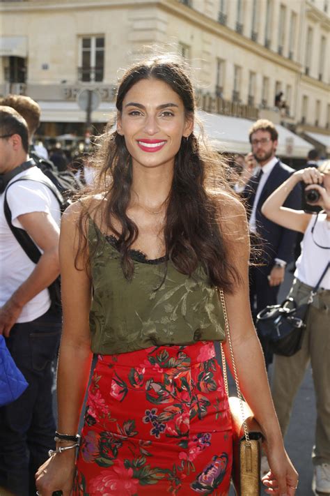 Photo Tatiana Silva Arrivées au défilé de mode Fendi collection