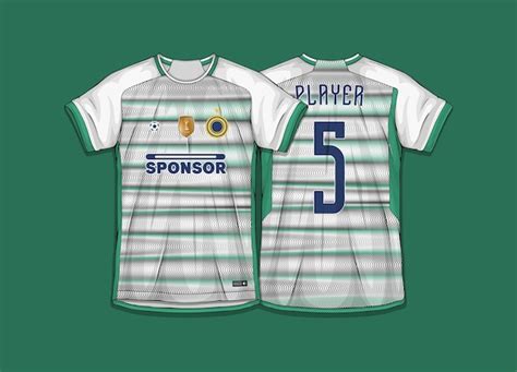 Projekt Koszulki Sportowej Gotowy Do Druku Koszulka Piłkarska Do