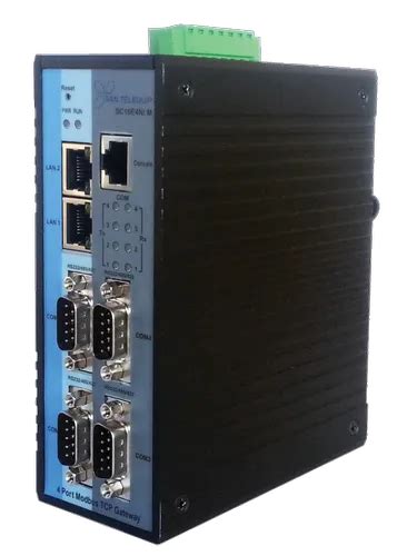 Sc10e4ni Ms 4 Port Modbus Tcp Gateway At ₹ 41400piece Modbus Rtu