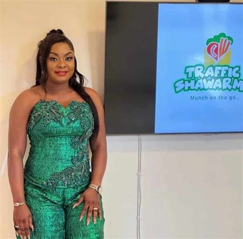 Ghanaian Actress Beverly Afaglo Expands With Traffic Shawarma Franchise Theirson Diary
