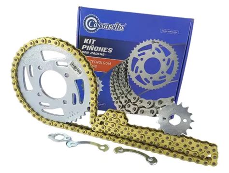 Kit Arrastre Akt Evo Ne 125 Akt 125 Evo Ne Cadena Reforzada Cuotas