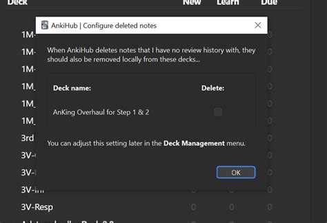 Configure Deleted Notes Anking V12 Support AnkiHub Community