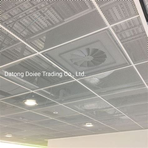 Doiee Grille Baffle Decorative Aluminum Perforated Ceiling China