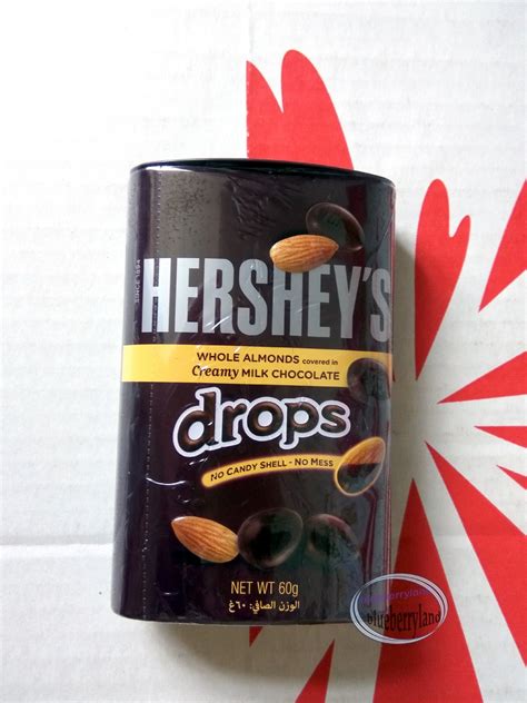 Hersheys Drops Milk Chocolate And Almond Candies 60g Sweets Choco