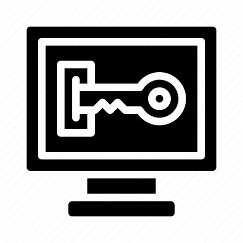 Computer Protection System Security Key Icon Download On Iconfinder