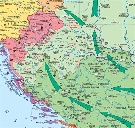 RAZVOJ OSMANLIJSKOG CARSTVA Hrvatska školska kartografija
