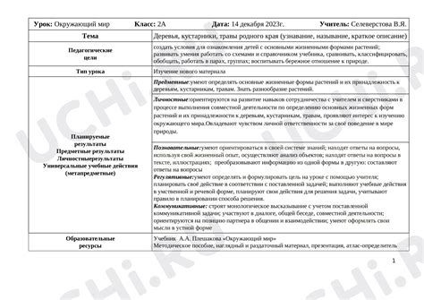 🟥 Заметки для презентации №11 по теме “Конспект урока окружающего мира