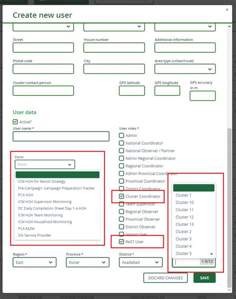 Ability To Assign Multiple Clusters To Cluster Coordinator · Issue 238 · Afg Polio Dataapmis