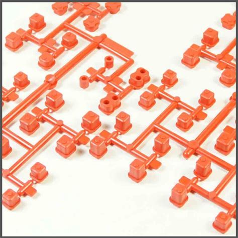 Colourful Plastic Inserts Set Red 2set Sw228001rd