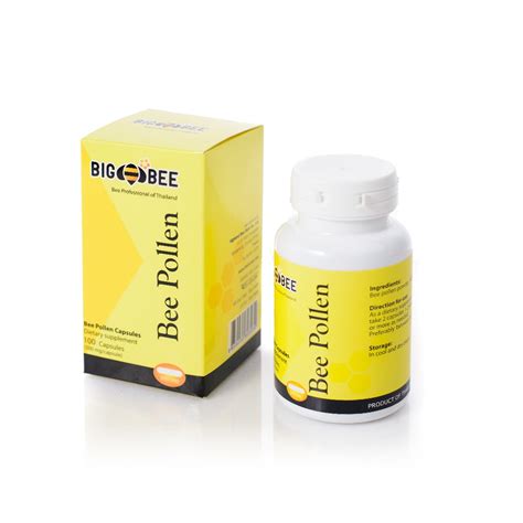 Bee Pollen Capsule 100cps Thepprasit Honey Online Shopping Indonesia
