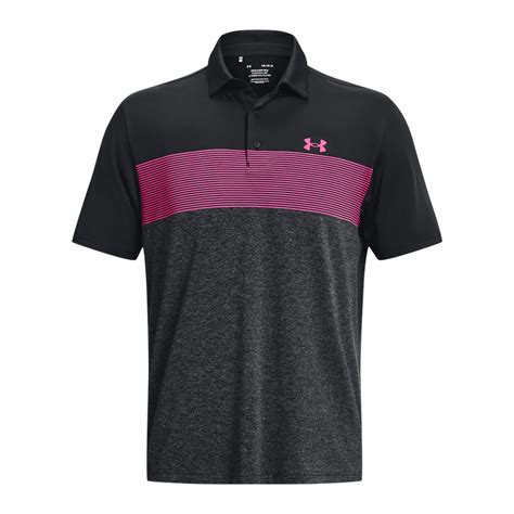 Under Armour Mens Playoff Polo 30 Stripe Polo Golf Warehouse Nz