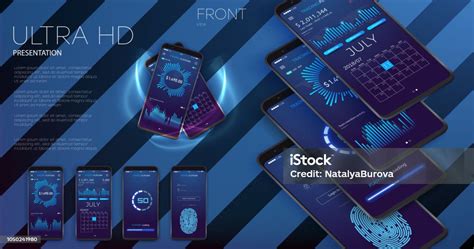 창의적인 Ui Ux Gui 레이아웃 전자상거래 응답 웹사이트 및 모바일 애플 리 케이 션 로그인 가입를 포함 하 여 대시보드 프로필 달력에 대한 스톡 벡터 아트 및 기타
