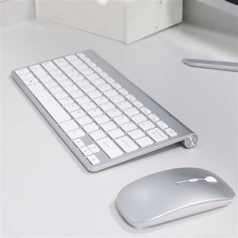 Teclado Inal Mbrico Seisa Mouse Pack Marca Pc Laptop Blanco