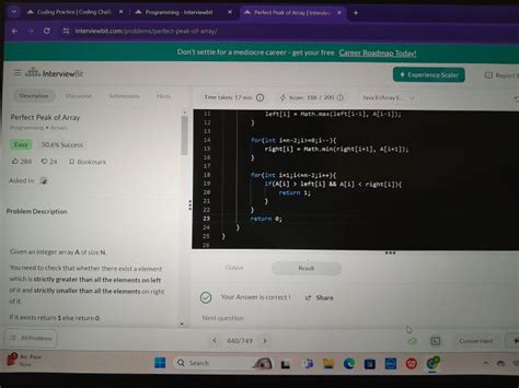 Arjita Sarkar On Linkedin Day137 Interviewbit 365daysofcode Scaler