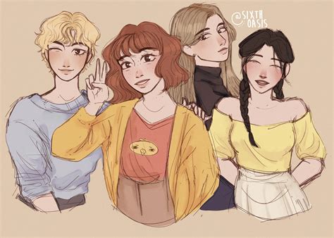 A Doodle Of The Girls From Odd Girl Out Ig Sixthoasis Scrolller