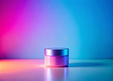 Stunning Gradient Background Product Photography Mockup Versatile Branding Template For Showcase