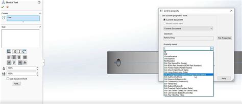 adding smart labels to parts using a design table grabcad tutorials