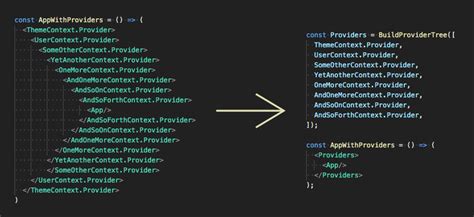 avoiding deep nested tree of react context providers alexey korepanov