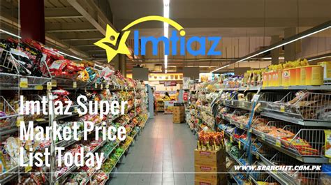 Imtiaz Super Market Price List Today January Searchit