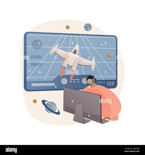 Action Game Abstract Concept Vector Illustration Stock Vector Image