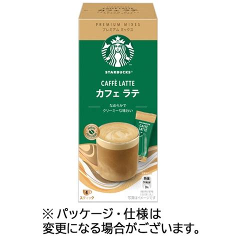 【たのめーる】ネスレ スターバックス プレミアムミックス カフェ ラテ 1セット12本4本×3箱の通販