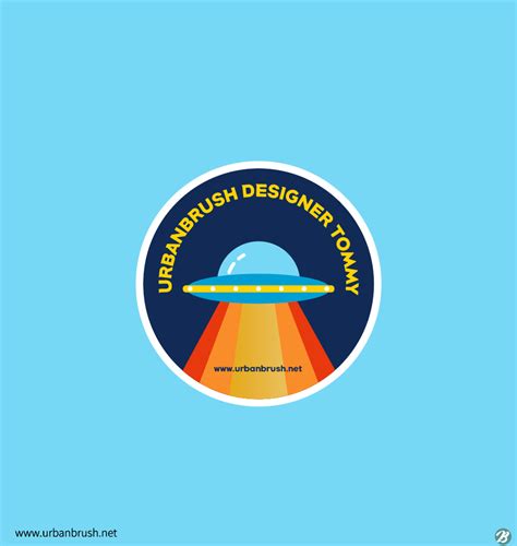 Ufo 로고 일러스트 Ai 무료다운로드 Free Ufo Logo 어반브러시