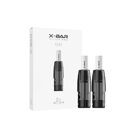 Pack Pods 2 Filters For Filter Pro X Bar Official Online Shop