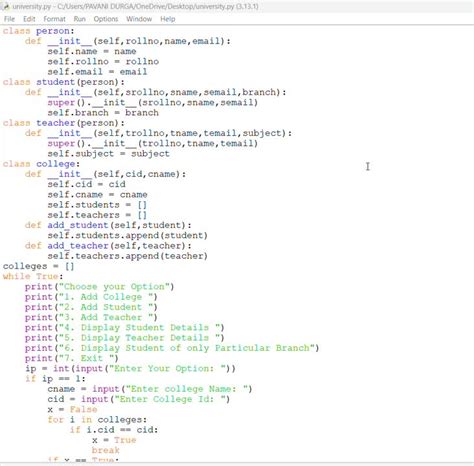 Codegnan Codegnan Pythonprogramming Oop Datascience Trainee Pavani Ganta