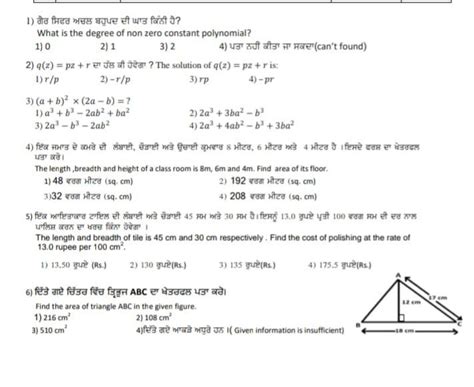 What Is The Degree Of Non Zero Constant Polynomial1 02 13 24 यडा