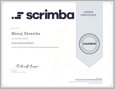 Credentialed Advanced React By React Maestro Manoj Shrestha Posted On The Topic Linkedin