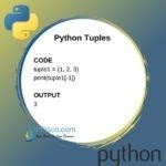 Python Tuples How To Use Tuples In Python Tuple Examples IpCisco
