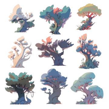 Silhouette Tree Cartoon Tree Clipart Cartoon Clipart Tree PNG Transparent Image And Clipart