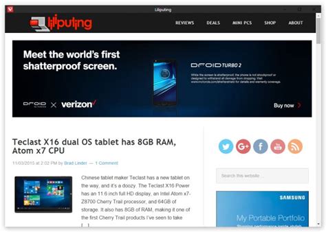Vivaldi Web Browser For Power Users Goes Beta Liliputing