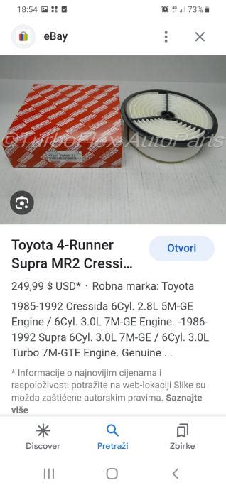 Filter Zraka Toyota