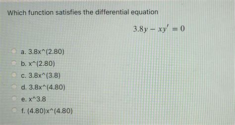 Solved A System Of Linear Equations With M Equations And N