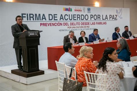 Se Suma Gobierno De Sonora A Red Estatal Para La Convivencia Libre De