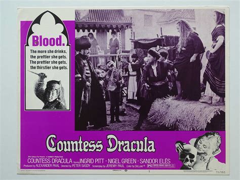 Lot 2 Countess Dracula 1971 Full Set Of Original