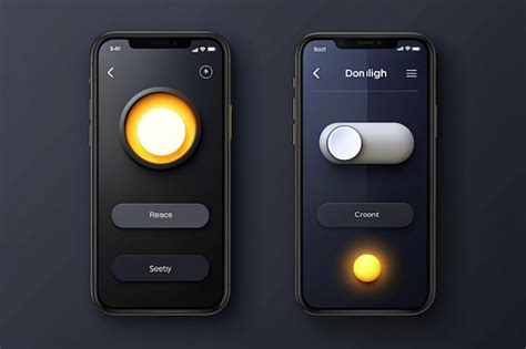 Day Night Switch Dark Mode Light Mode Switch Button Mobile App