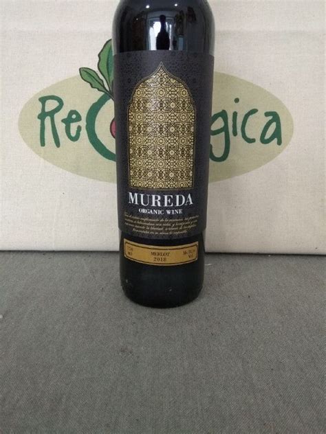 Vino Tinto Merlot Mureda Recologica