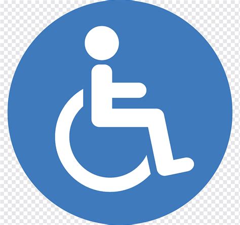 Nba Logo Discapacidad Símbolo Internacional De Acceso Nba Azul Texto