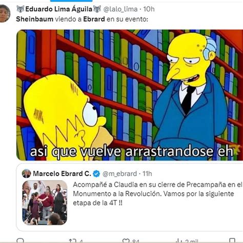 Qué haces aquí estos son los mejores MEMES del abrazo entre Marcelo Ebrard y Claudia
