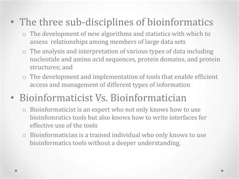 Bioinformaticspptx