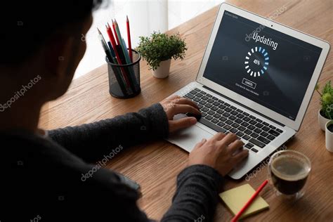 Actualizaci N De Software En La Computadora Para La Versi N Moderna De La Actualizaci N De
