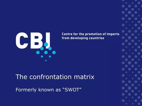 PPT The Confrontation Matrix PowerPoint Presentation Free Download ID