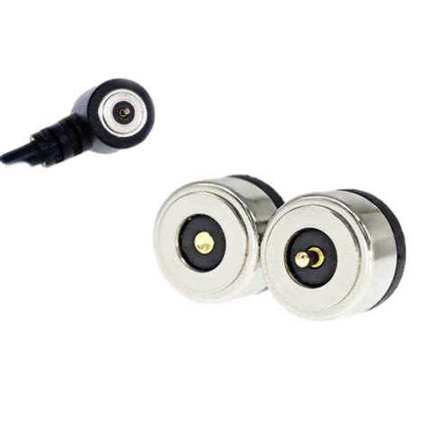 1pcs 8mm 3a Spring Loaded Magnetic Pogo Pin Connector Malefemale Dc
