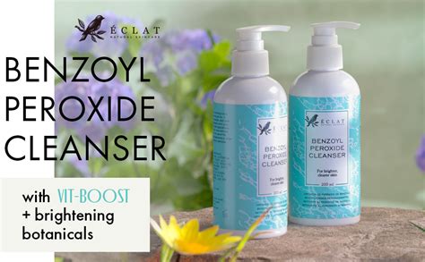 Amazon Clarifying 2 5 Benzoyl Peroxide Cleanser With Vitamin E