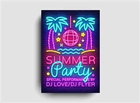 Iftar 파티 초대장 디자인 서식 파일 벡터입니다 Iftar 파티 전단지 전단지 현대적인 스타일 네온 스타일 빛 이슬람 축제 아랍 문화 축제 광고 배너 밝은